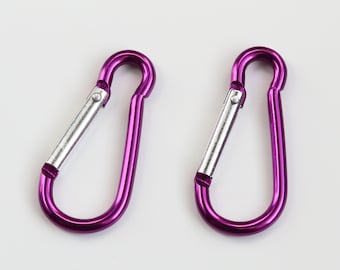 Purple Carabiner | Etsy