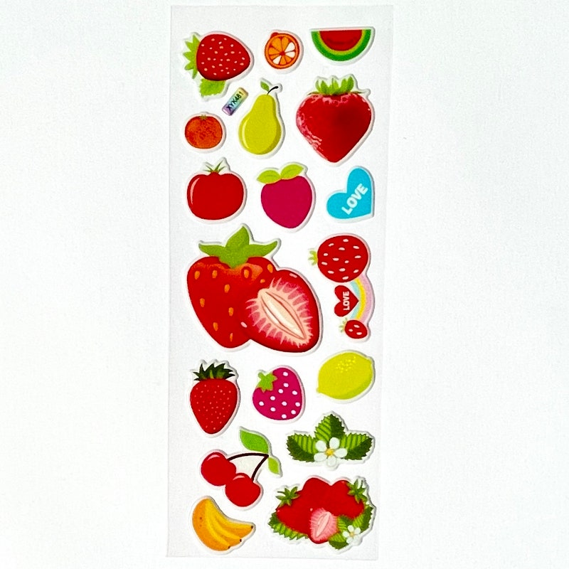 Fruit Stickers - Etsy