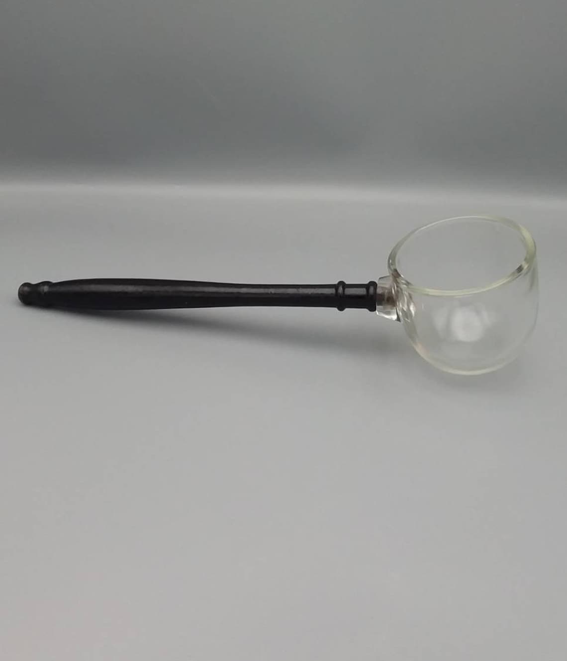 Rare Antique 1890s Marburg Ladle Antique Glass Ladle Antique Wood ...