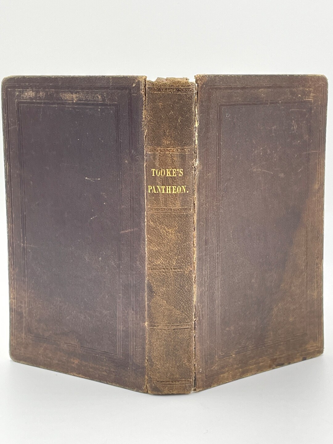 Antique Mythology Book Tooke’s the Pantheon; the Mythological Systems ...