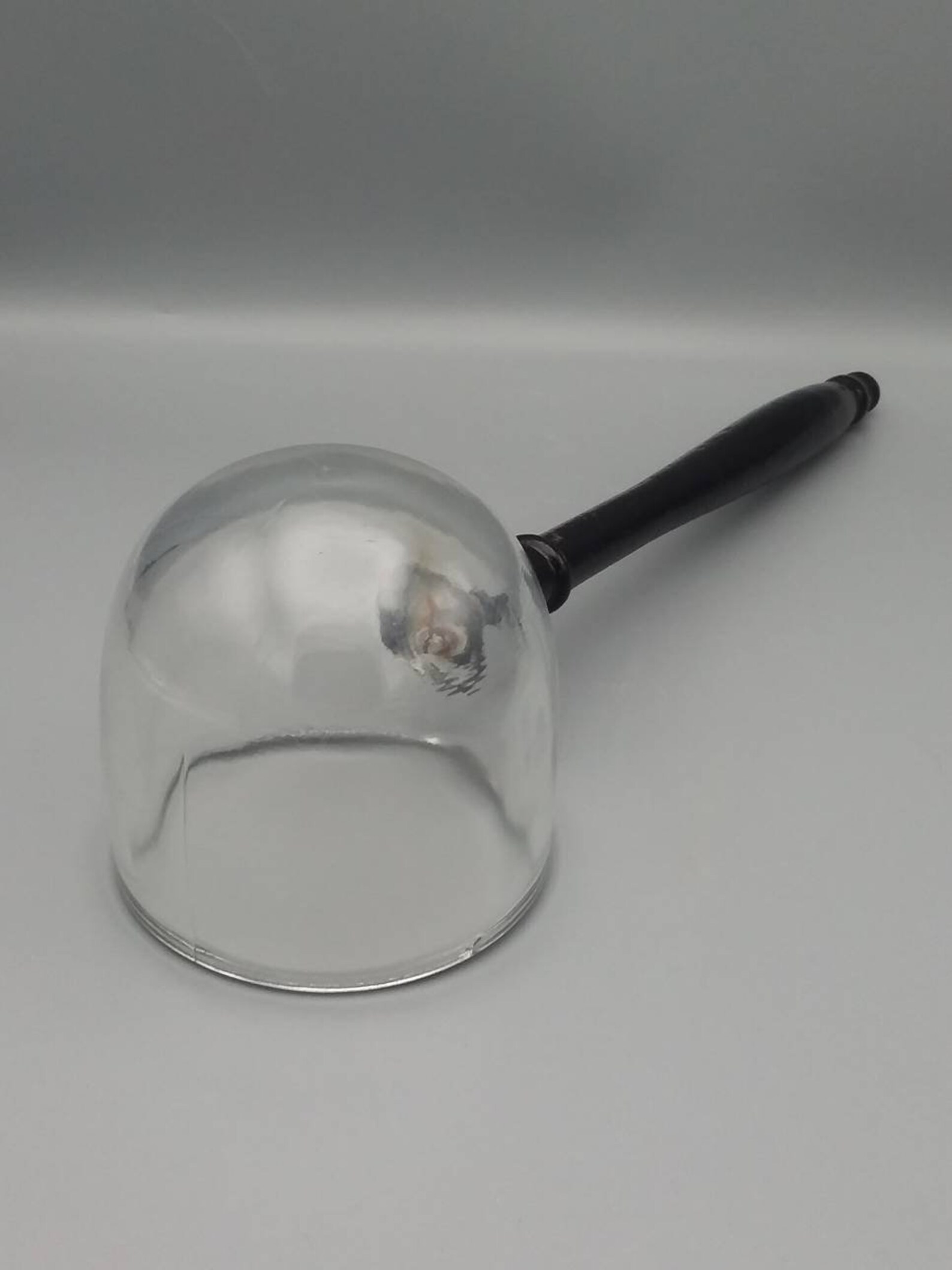 Rare Antique 1890s Marburg Ladle Antique Glass Ladle Antique Wood ...