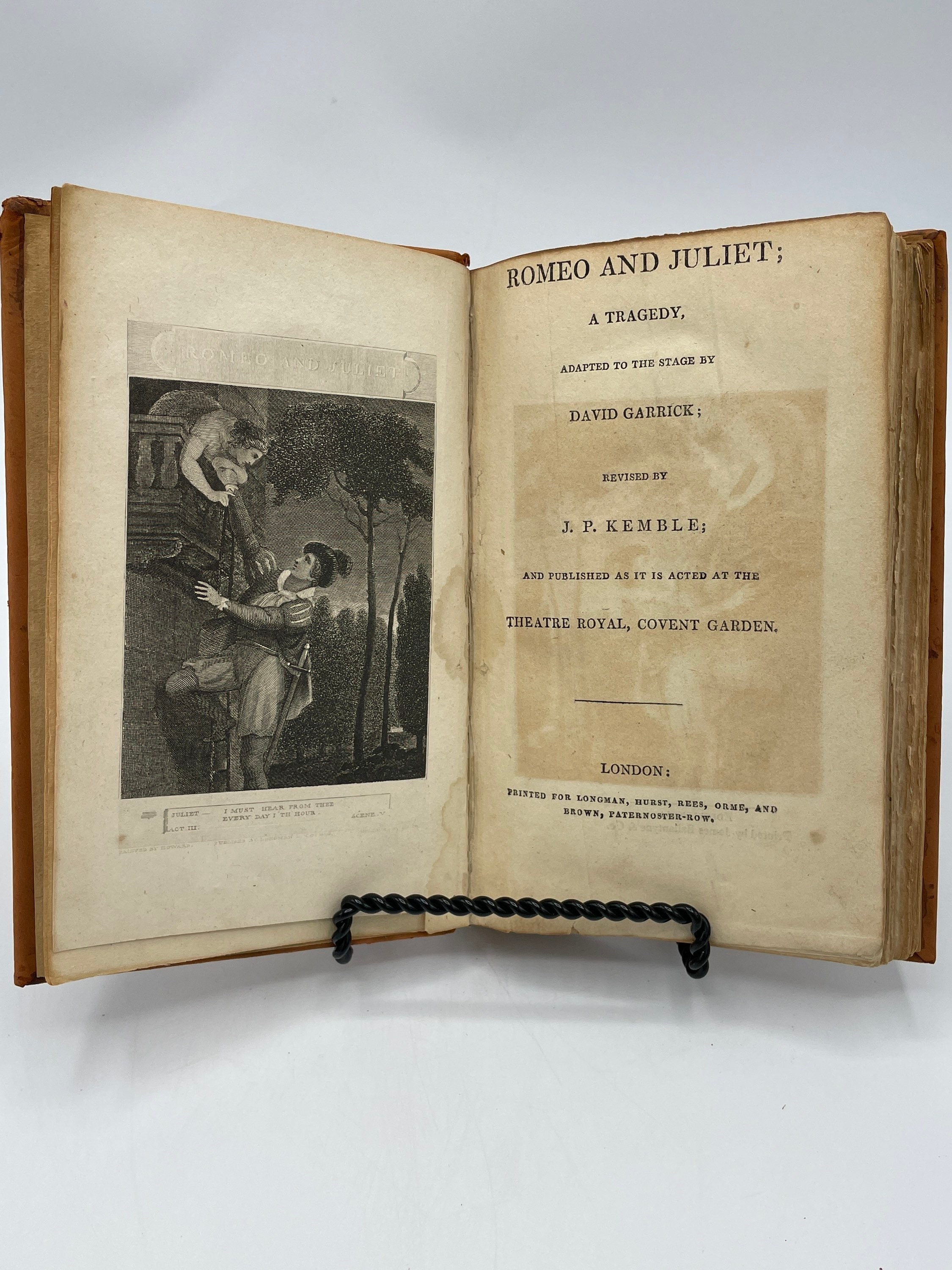 The Tragedy Of Romeo And Juliet Book Cover