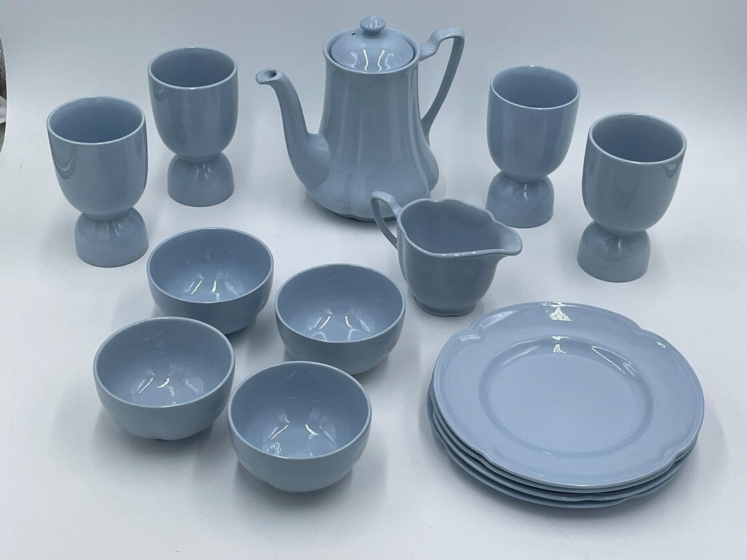 Vintage Johnson Brothers Greydawn Blue Dishware Retro Dishes Johnson ...