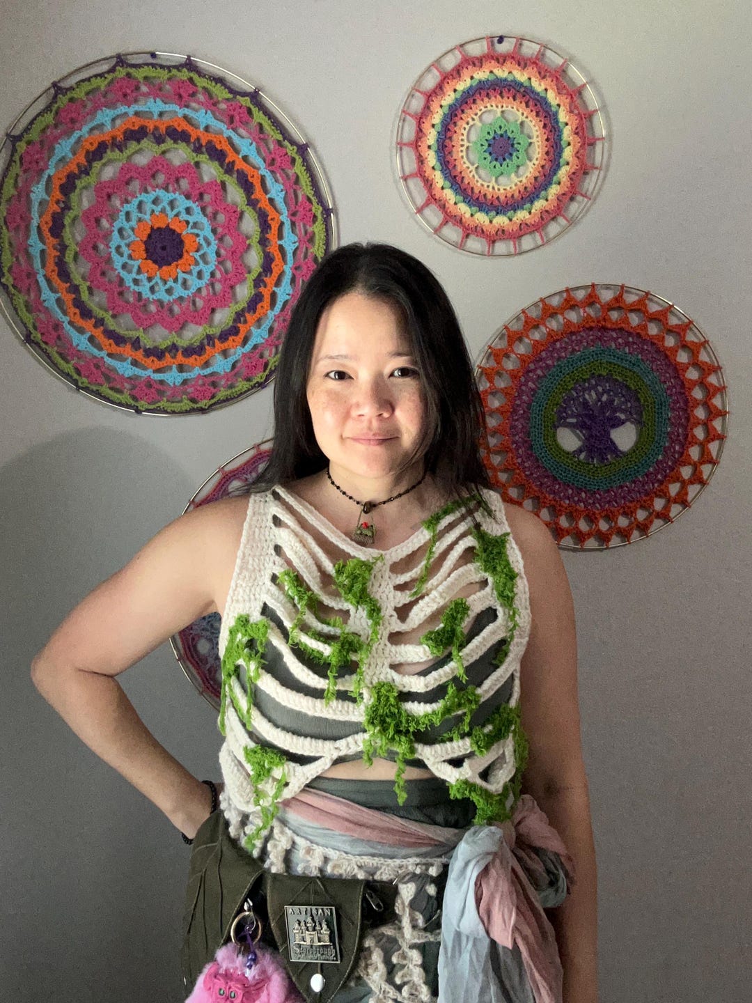 Ribcage Riot Top Crochet Pattern PDF - Etsy