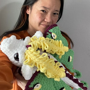 Luna Moth Dragon Crochet Pattern | Large Amigurumi Plush (PDF Pattern ...