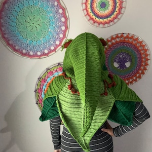 Forest Goblin Hood PDF Crochet Pattern - Etsy