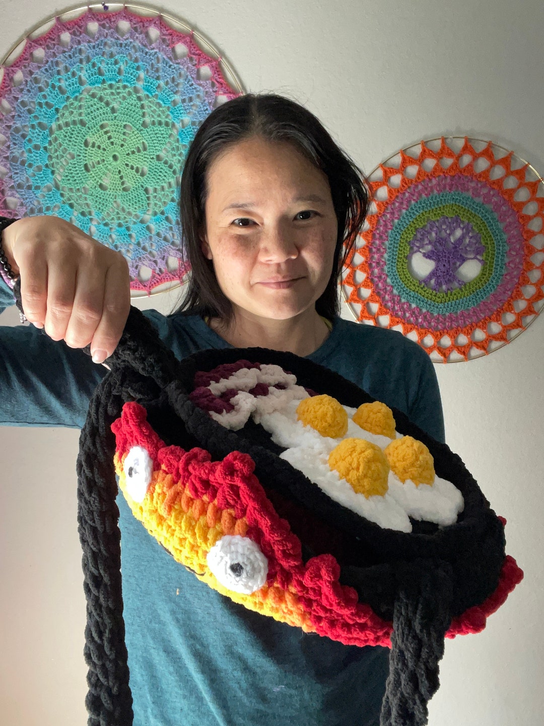 Breakfast Demon Bag/plushie PDF Crochet Pattern - Etsy