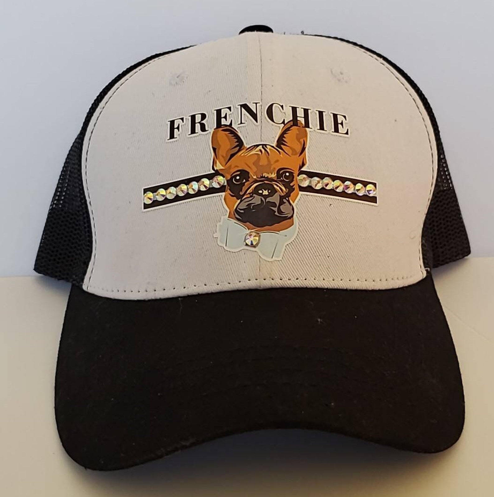 BLING New Cute FRENCHIE Trucker Hat Womens Hat Beach - Etsy