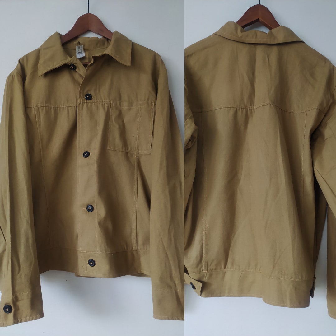 Vintage Workwear Chore Jacket Communist Poland 80's - Etsy