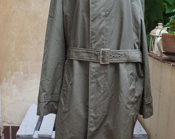 DDR Raincoat 80s NVA Uniform German - Etsy