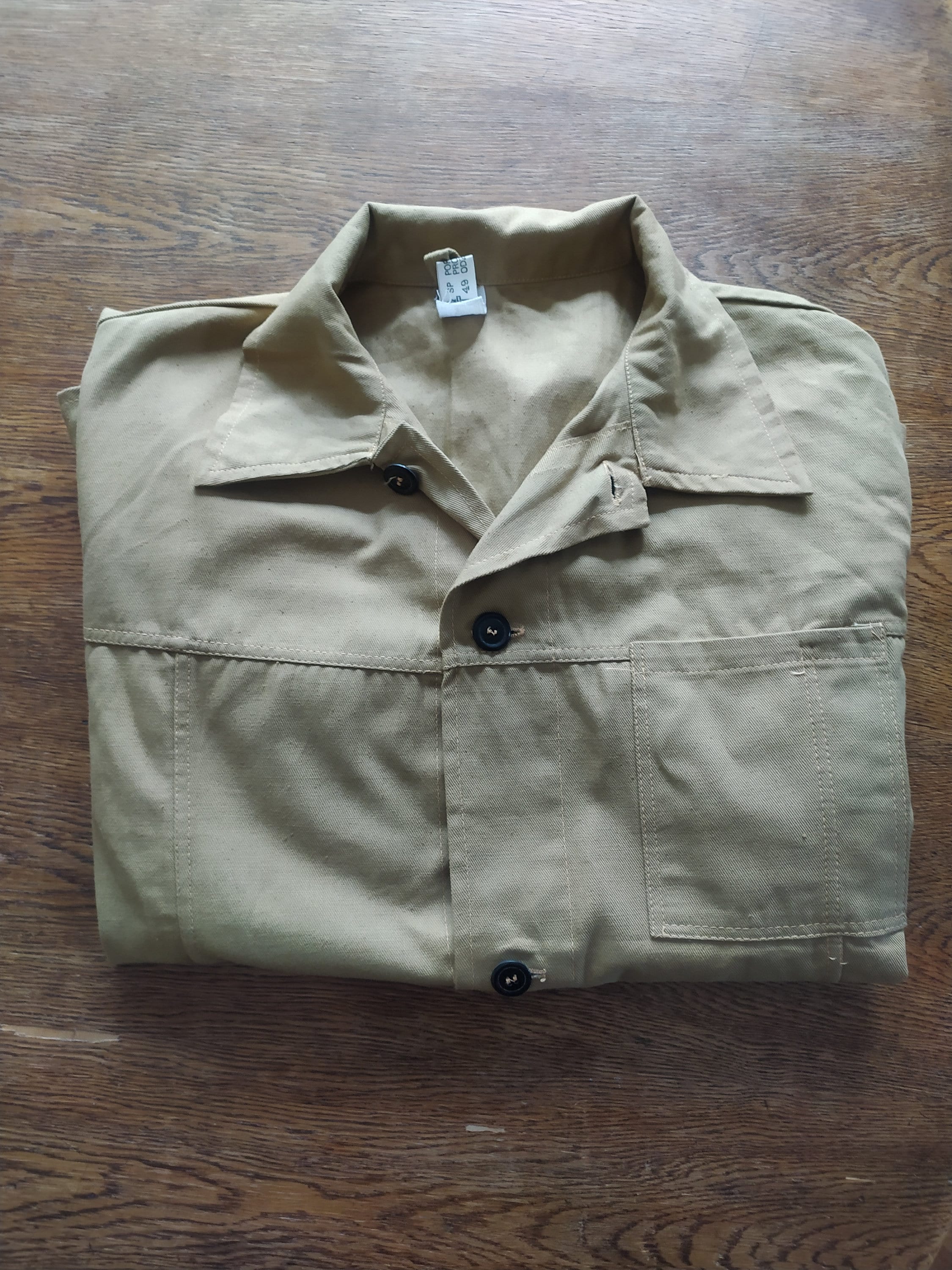 Vintage Workwear Chore Jacket Communist Poland 80's - Etsy