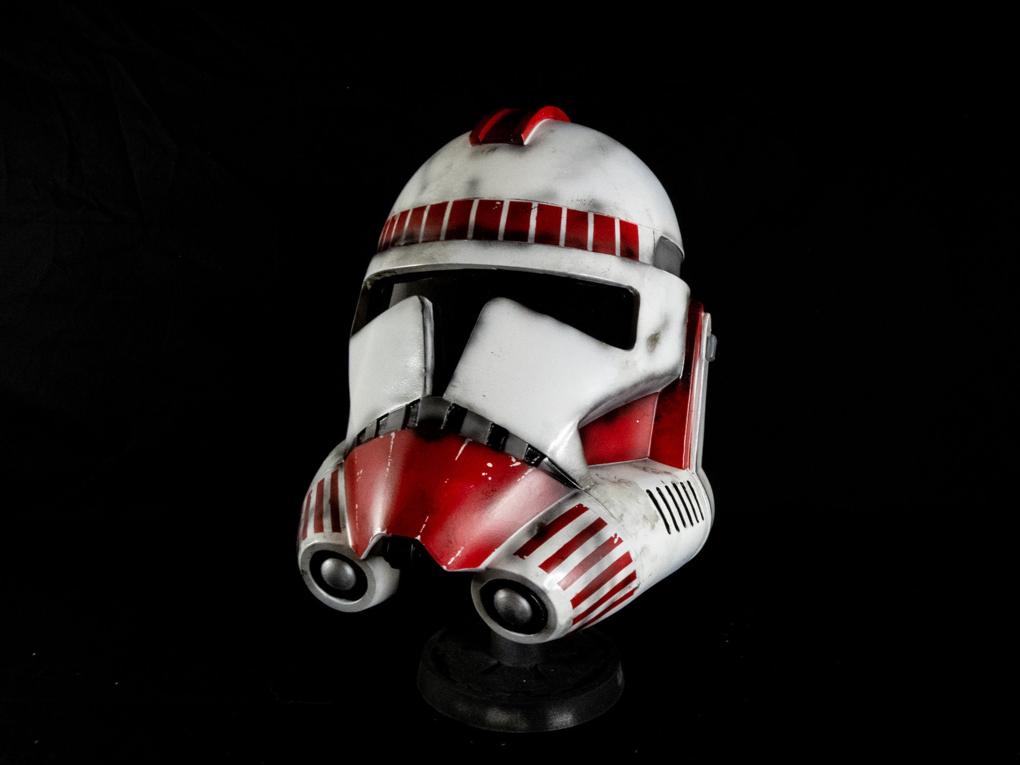 SHOCK TROOPER HELMET Clone Trooper Helmet / Animated Tcw Series Helmet ...