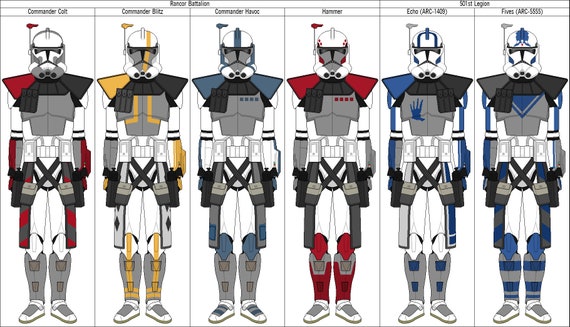 Star Wars The Clone Wars Arc Troopers