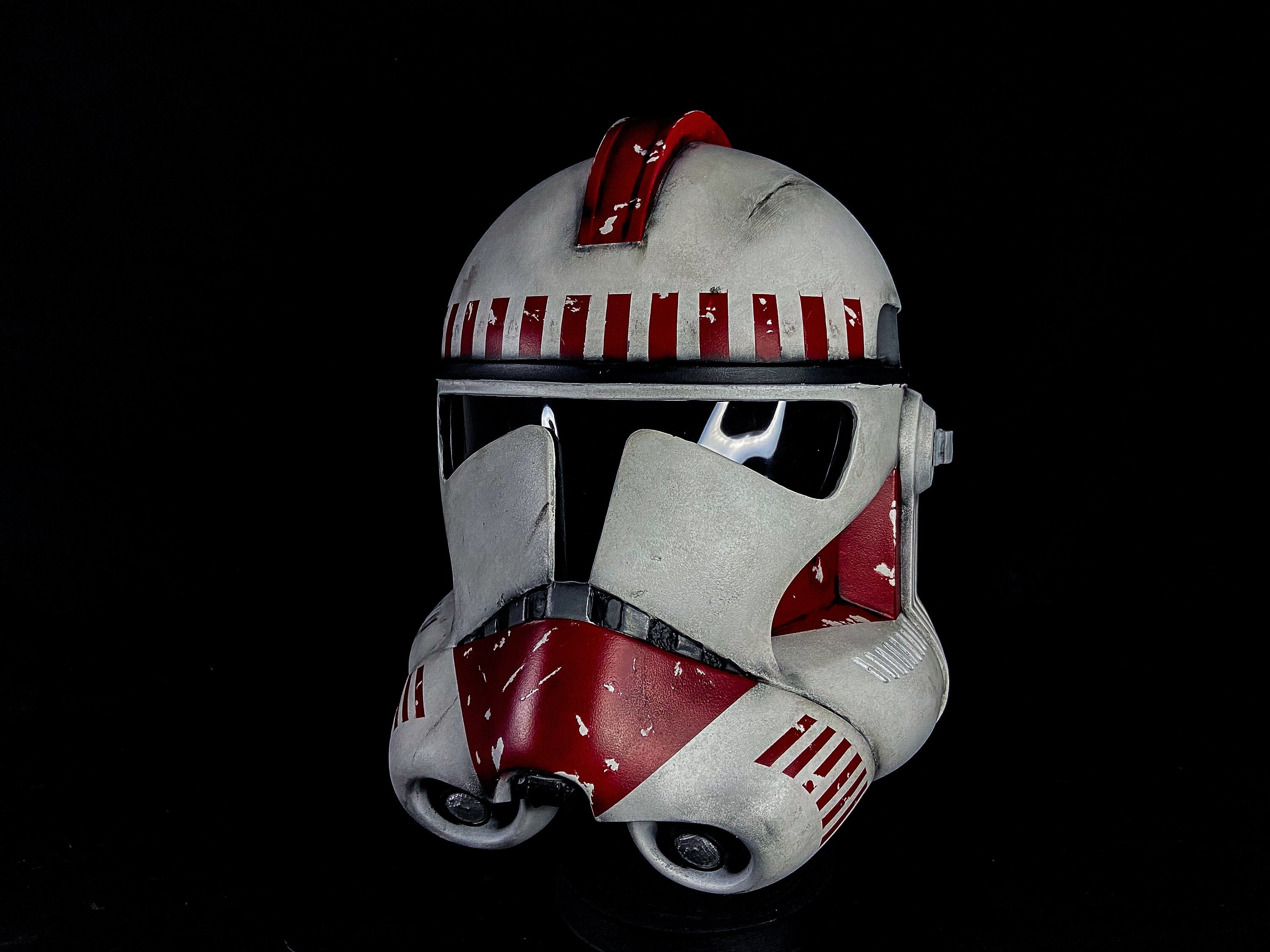 SHOCK TROOPER HELMET Clone Trooper Helmet / Animated Tcw Series Helmet ...