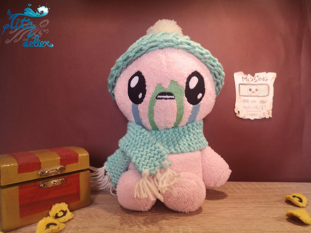 Isaac Plush From the Game the Binding of Isaac - Limited Edition Sinus ...