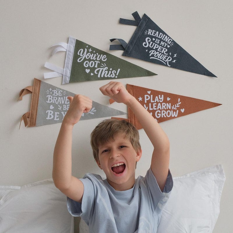 Motivational Pennant - Etsy