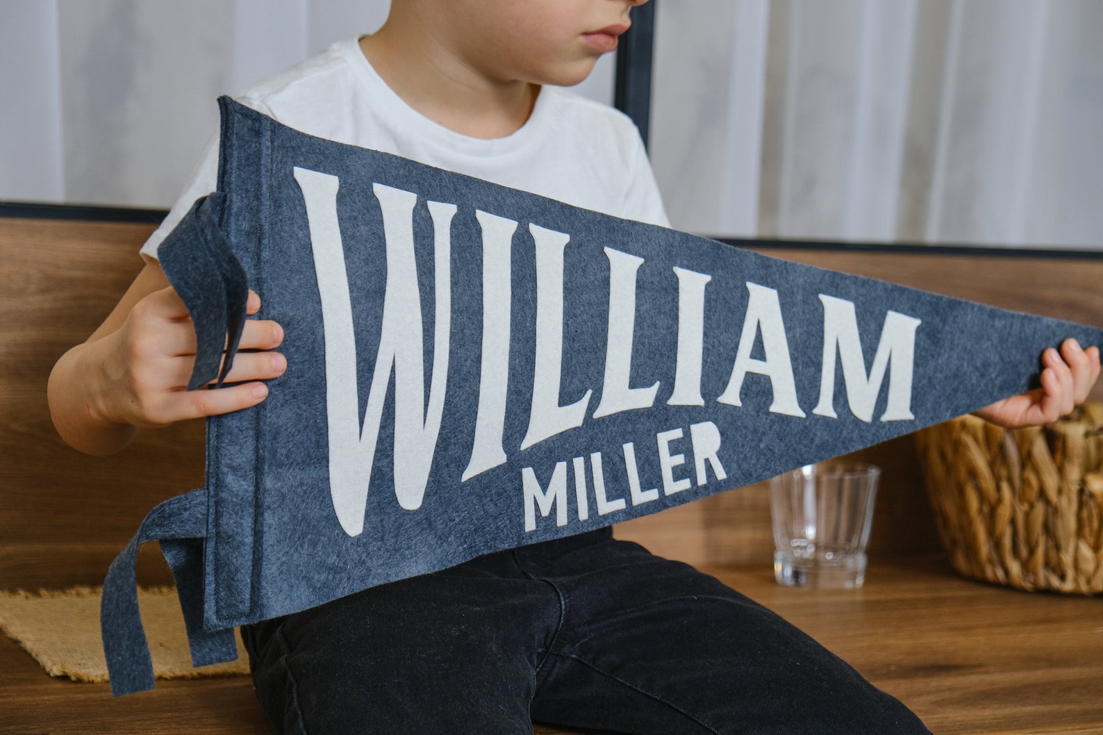 William Pennant Vintage Style Pennant Felt Pennant Flag Custom Pennant ...