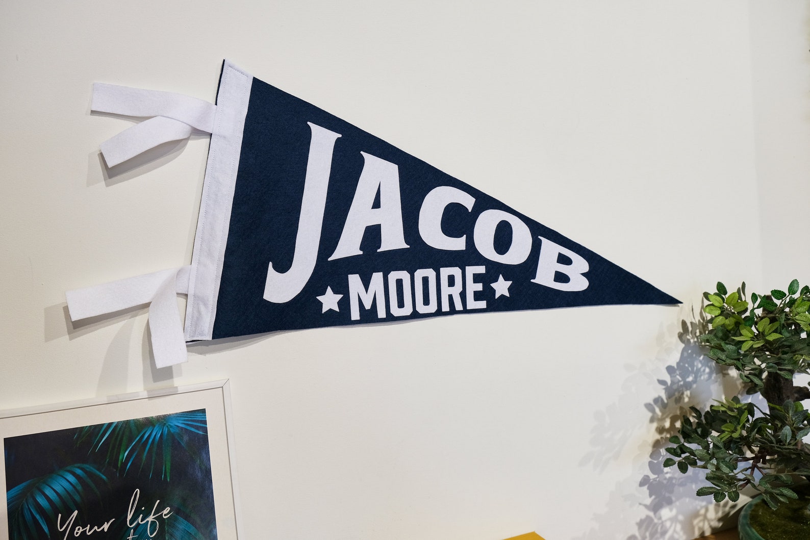 Custom Pennant Vintage Style Pennant Felt Pennant Flag - Etsy