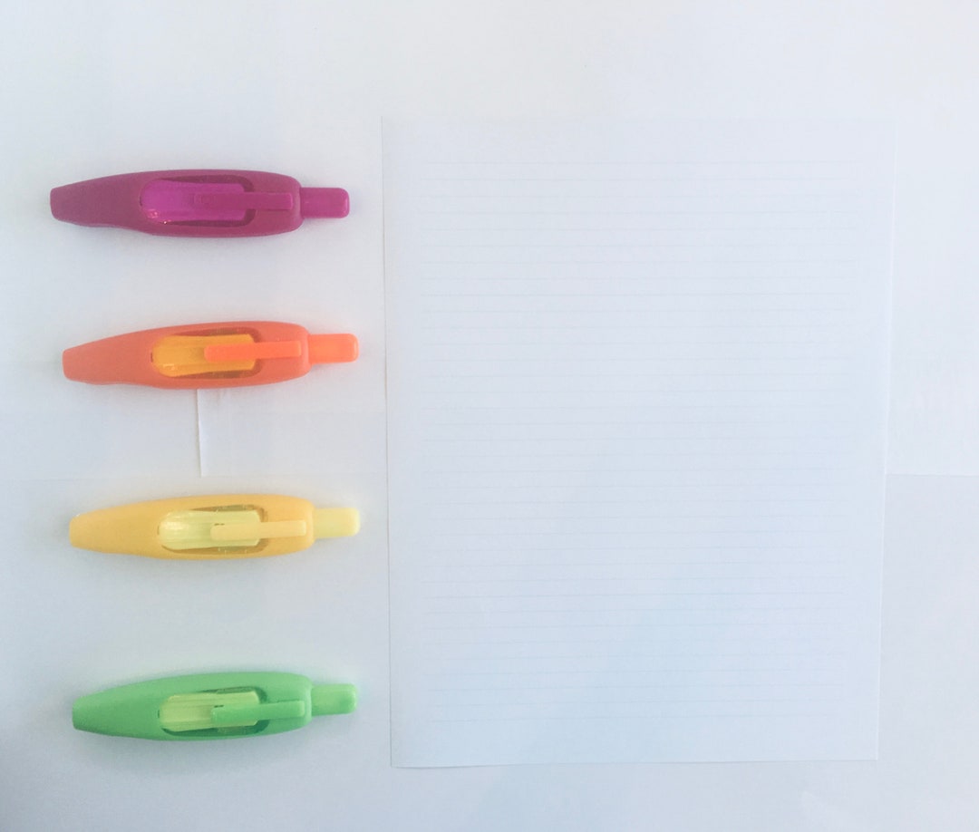 Big Happy Planner Printable Note Paper Letter Size - Lined Notes Page ...