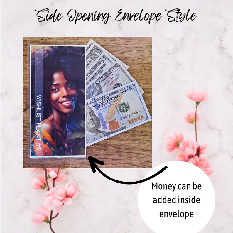 Cash Envelope System Cash Envelopes Black Woman African - Etsy