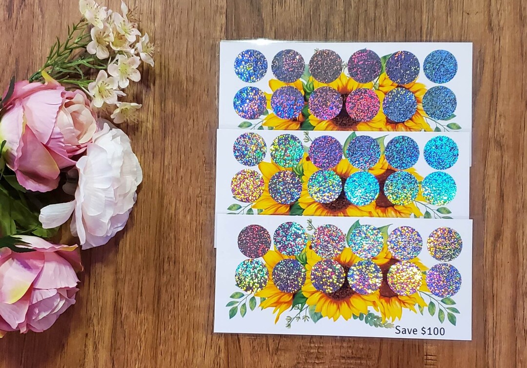 Scratch off Savings Challenge, Money Challenge, Savings, Mystery ...