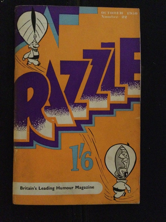 Vintage Glamour Magazine Razzle No.22 Ottobre 1950 | Etsy