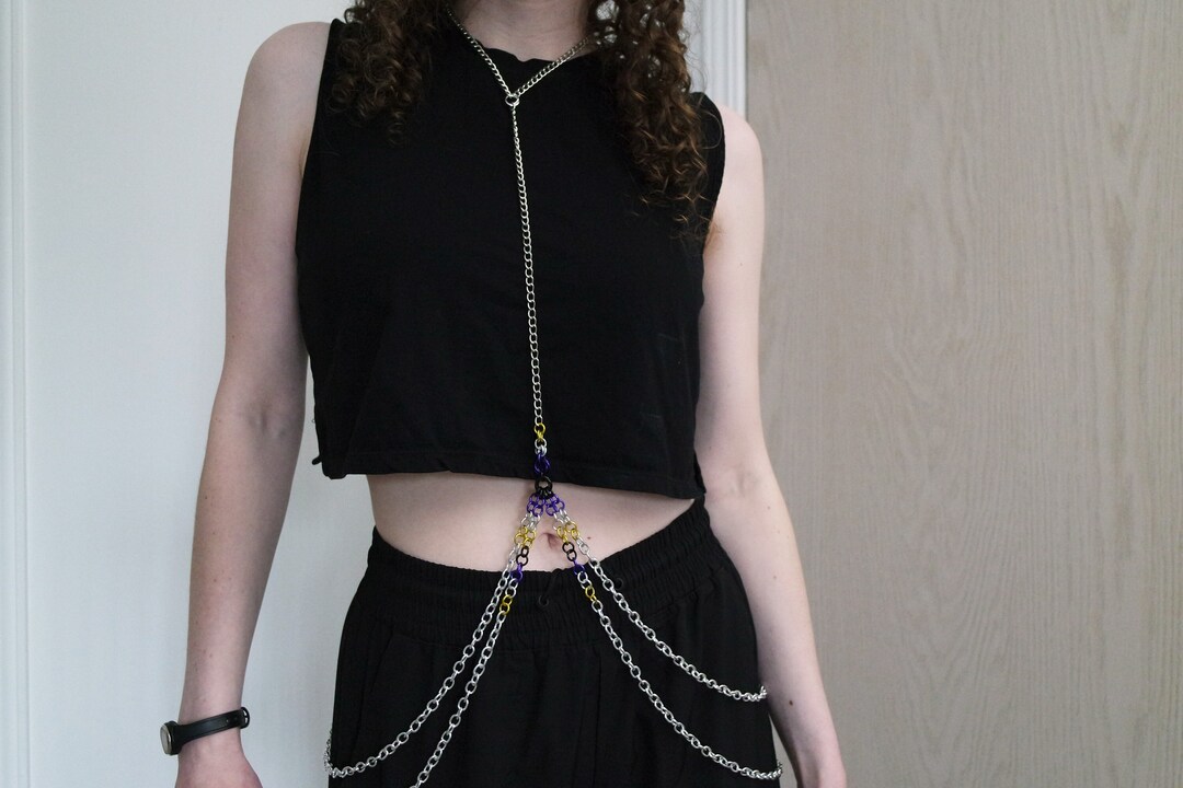 Hip Body Chain, CUSTOM Colors - Etsy