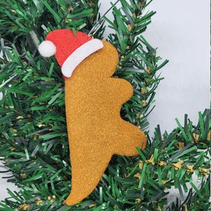 Dino Nugget Ornament, Chicken Nugget Ornament, Christmas Ornament, Tree ...