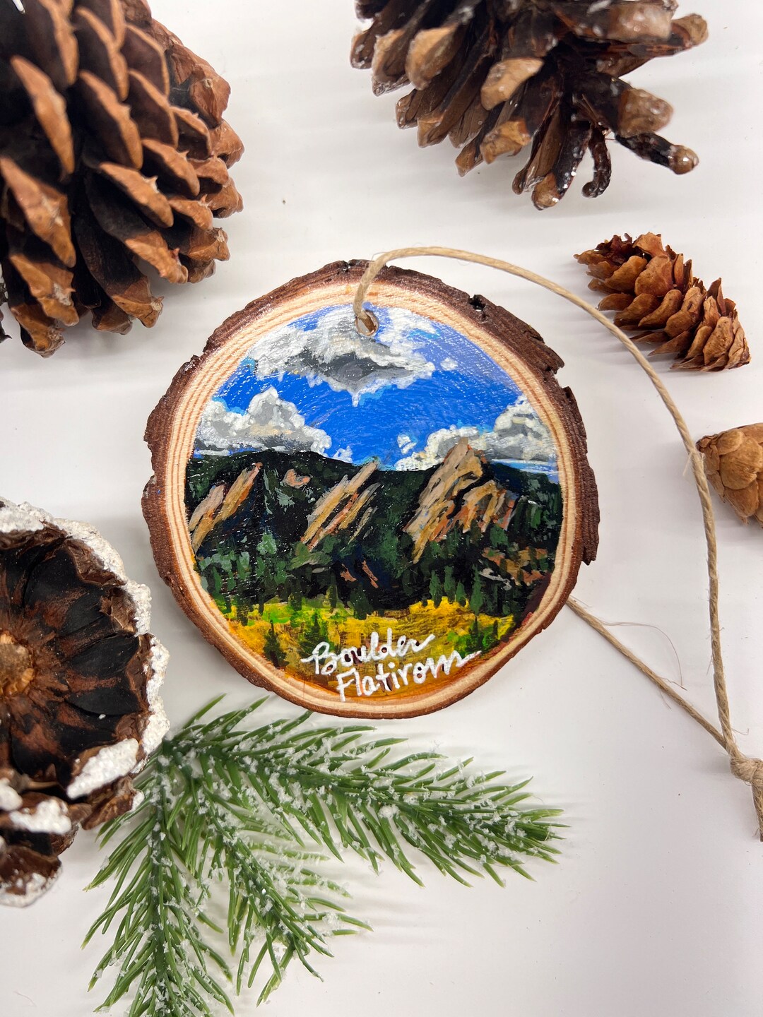 The Flatirons in Chautaugua Park, Boulder CO - Etsy