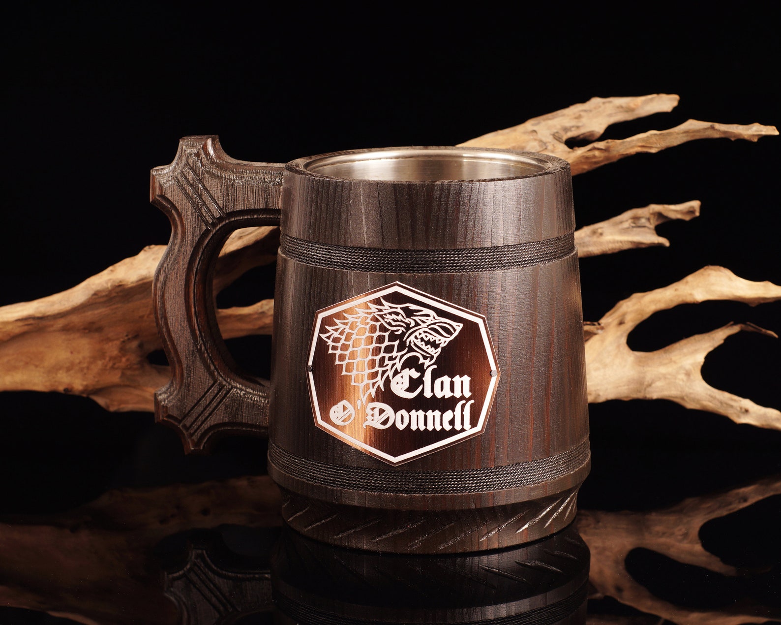 Personalized Wooden Tankard Groomsmen Gift Beer Stein - Etsy