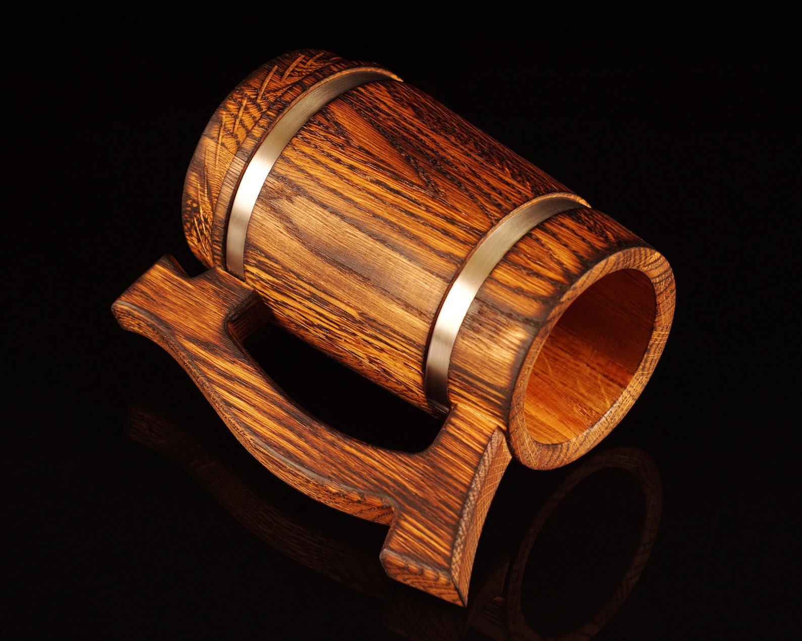 Personalized Beer Mug Wooden Tankard Groomsmen Gift Wedding - Etsy