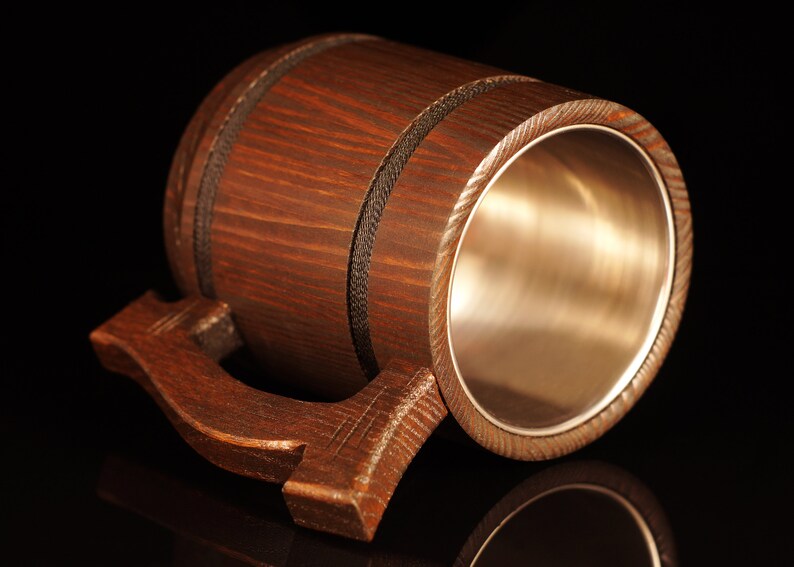 Personalized Wooden Tankard Groomsmen Gift Beer Stein - Etsy