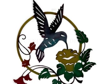 Metal Hummingbird | Etsy