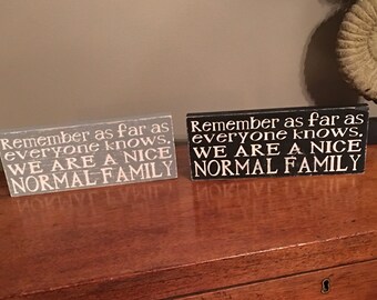 We Are Family Sign | Etsy