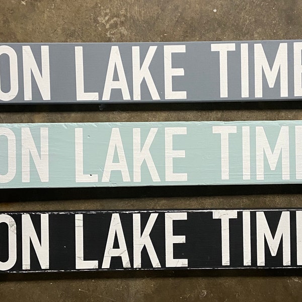 On Lake Time - Etsy