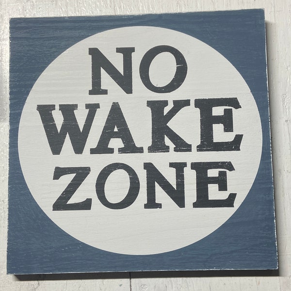 No Wake Zone - Etsy