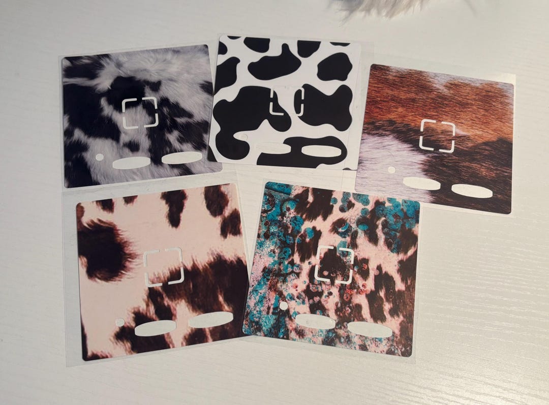 Cow Print Toniebox Decal Cover - Etsy