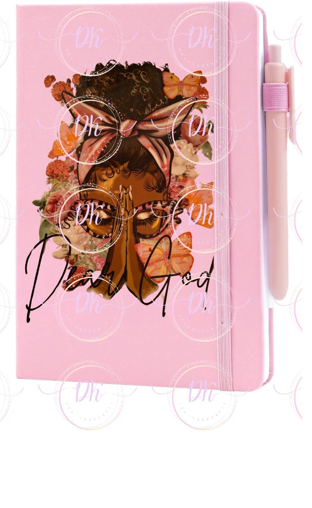 Black Girl Dear God Journal, Daily Prayer Journal, Bible Study ...