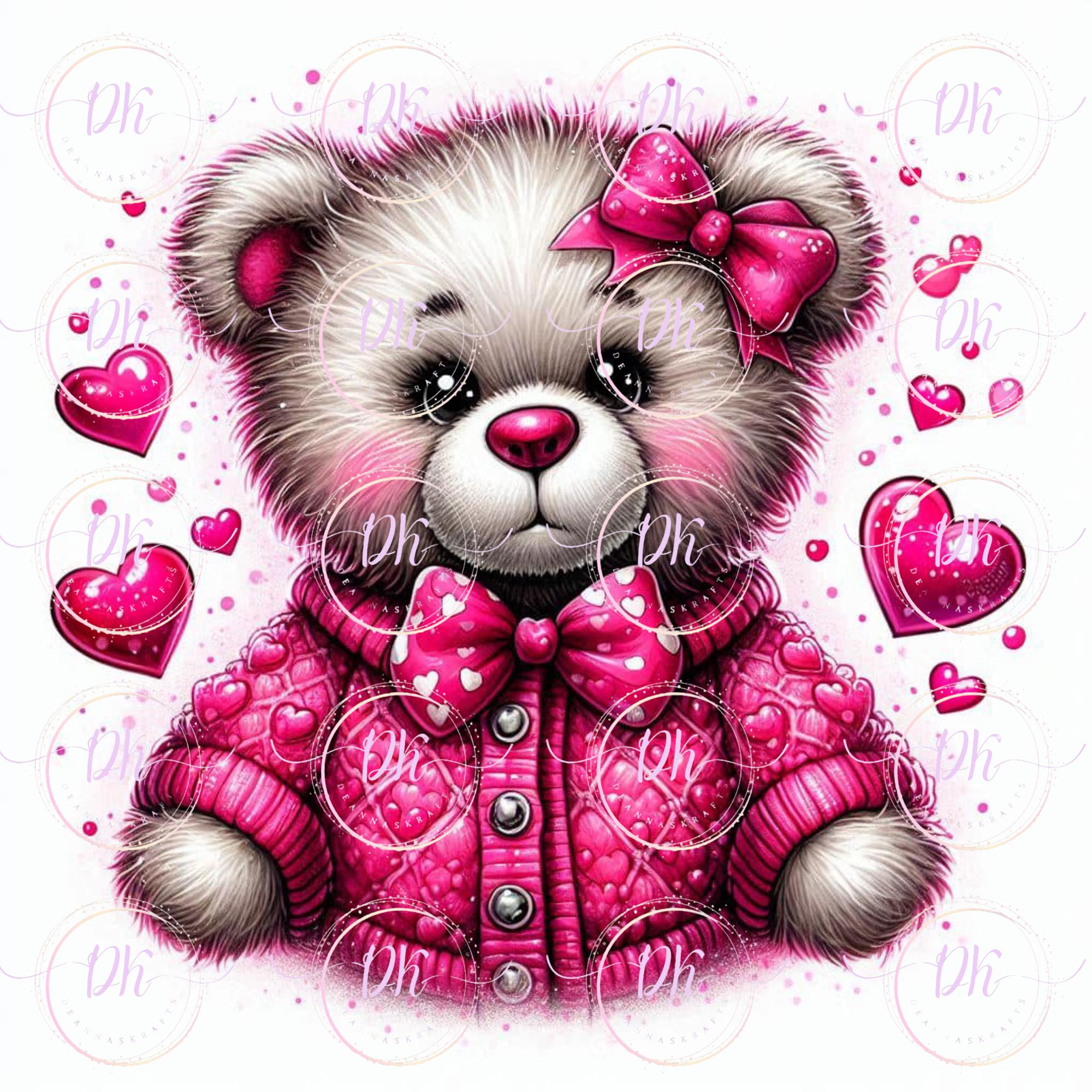 Valentine's Day Bears Clipart, Teddy Bears PNG, Animal Love Clipart ...