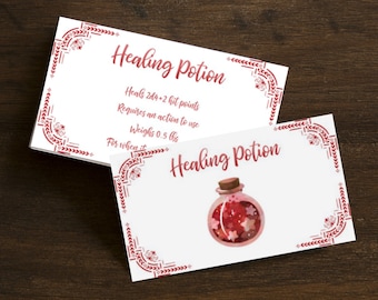 Healing Potion 5e - Etsy