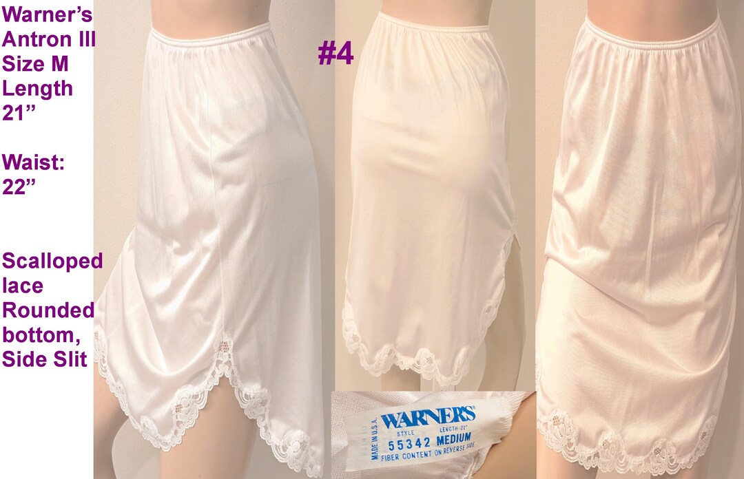 Vintage Half Slip - Choice of Brands Sizes and Lengths - Etsy