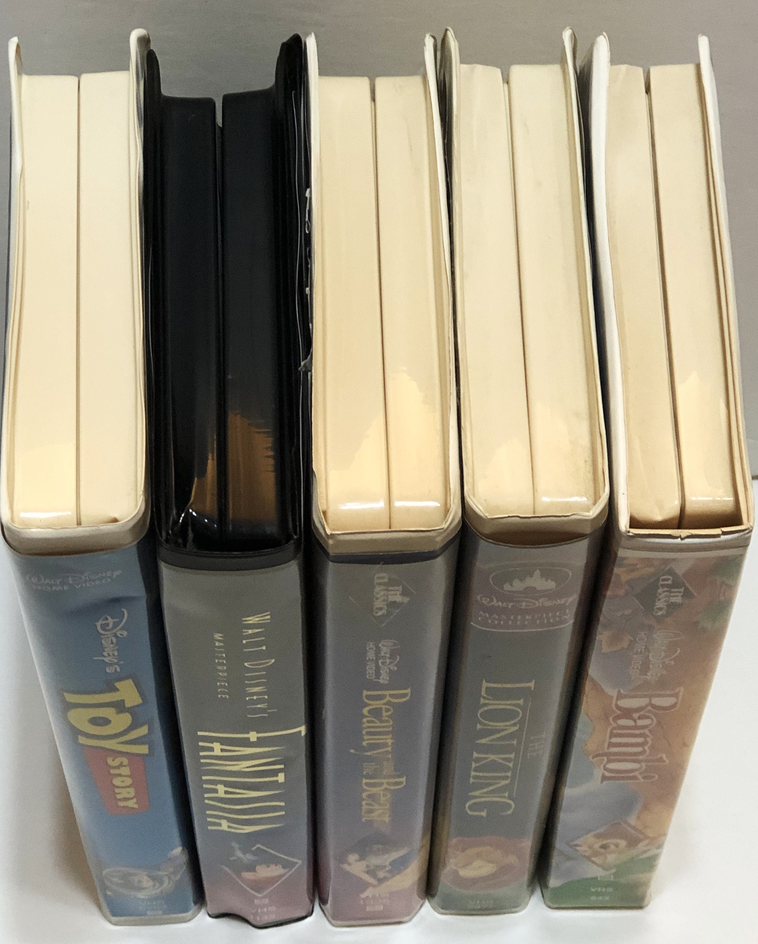 Vintage Disney Clamshell VHS Tapes - Etsy