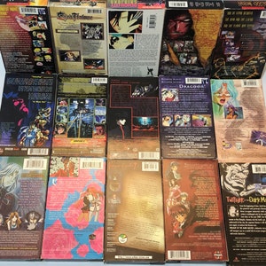 Vintage Anime VHS Tapes - Etsy