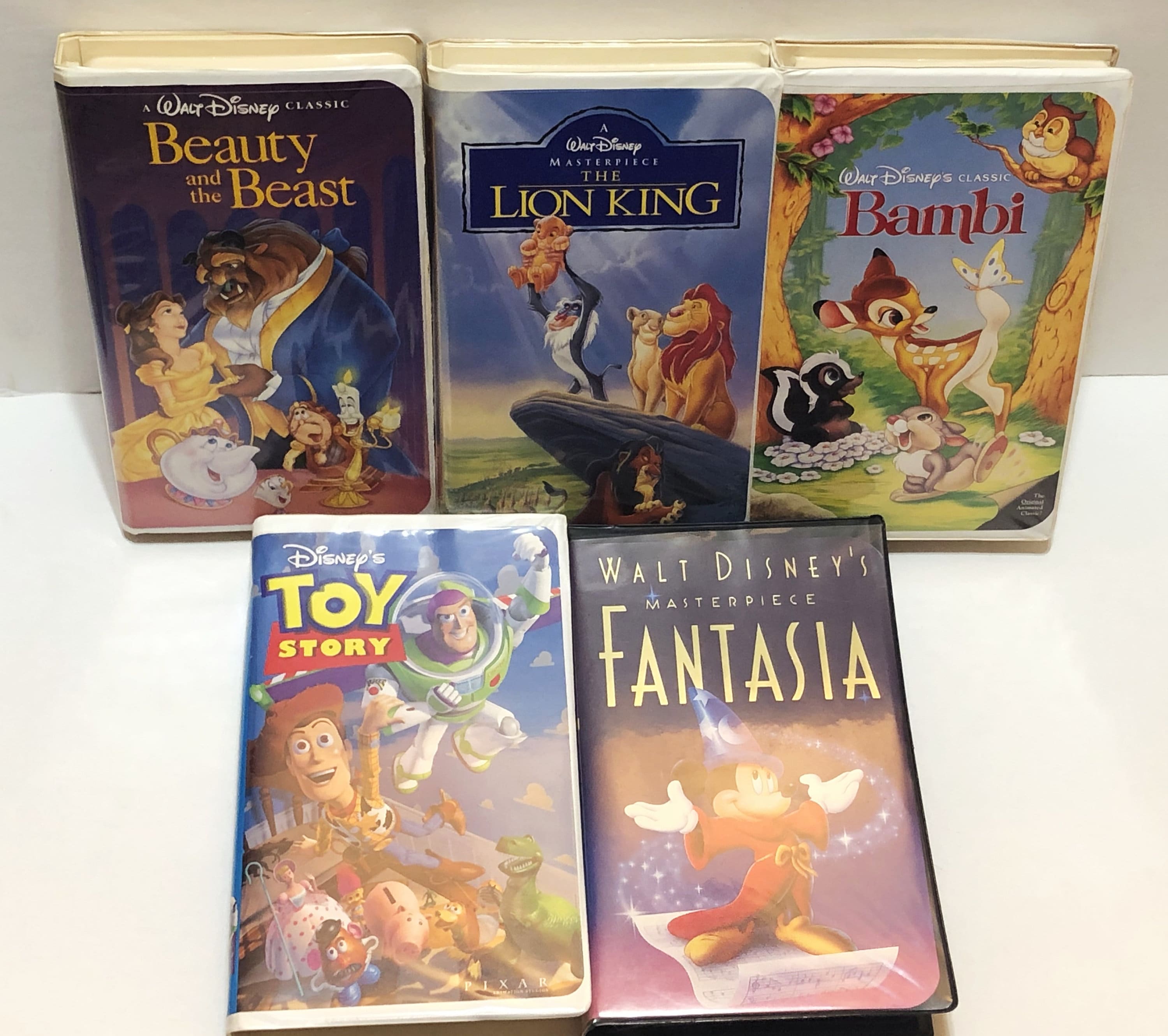 Vintage Disney Clamshell VHS Tapes - Etsy