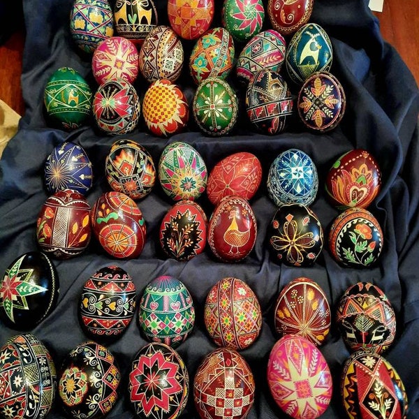 Ukrainian Eggs - Etsy