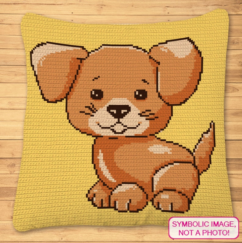 Crochet Dog Blanket, Crochet Pillow Pattern, C2C Crochet Blanket ...