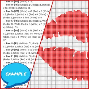 Crochet Lips Pattern, Lips Pillow Crochet Pattern, Crochet Decorative ...