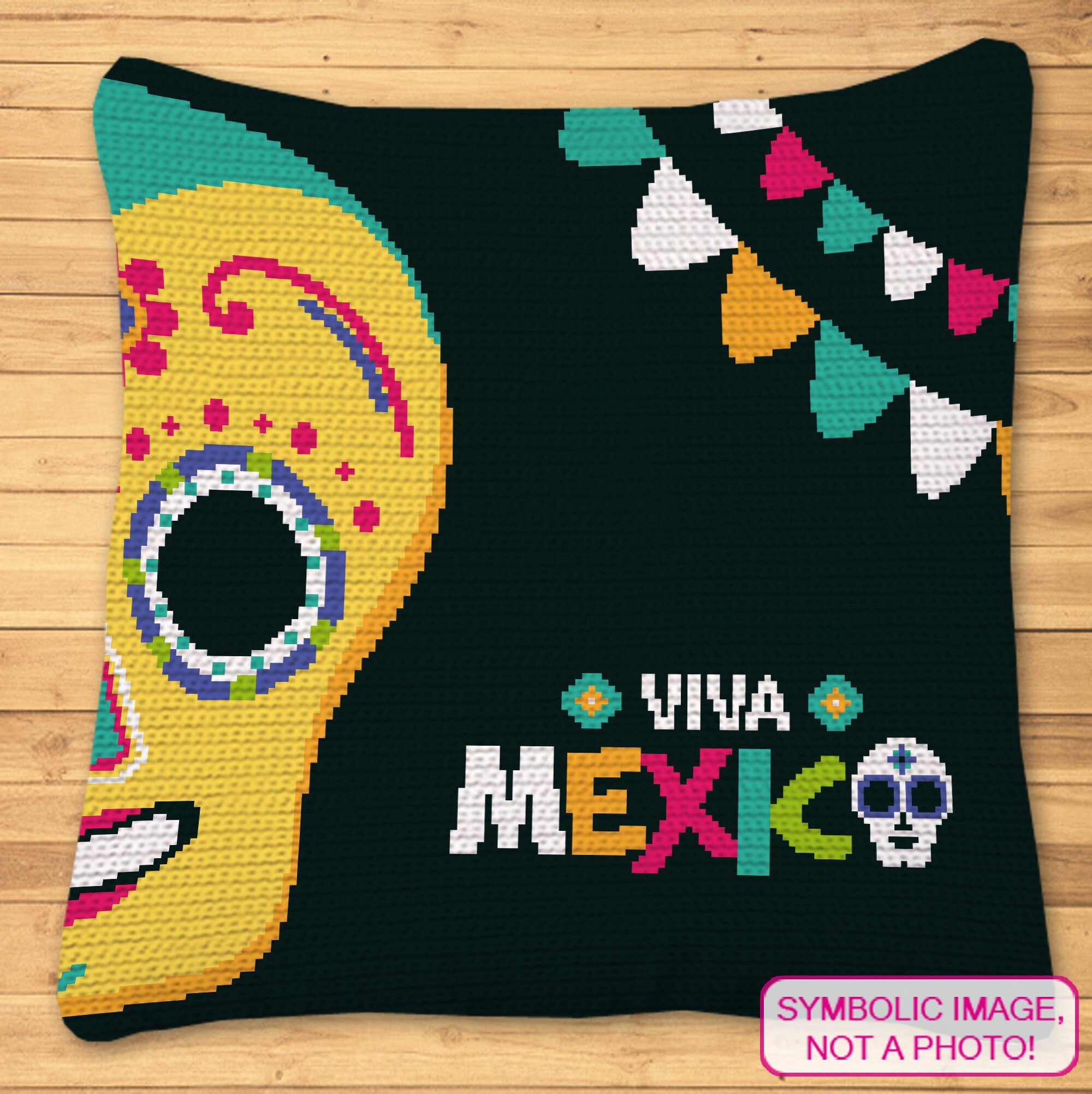 Mexico Crochet Crochet BUNDLE C2C Blanket Pattern | Etsy