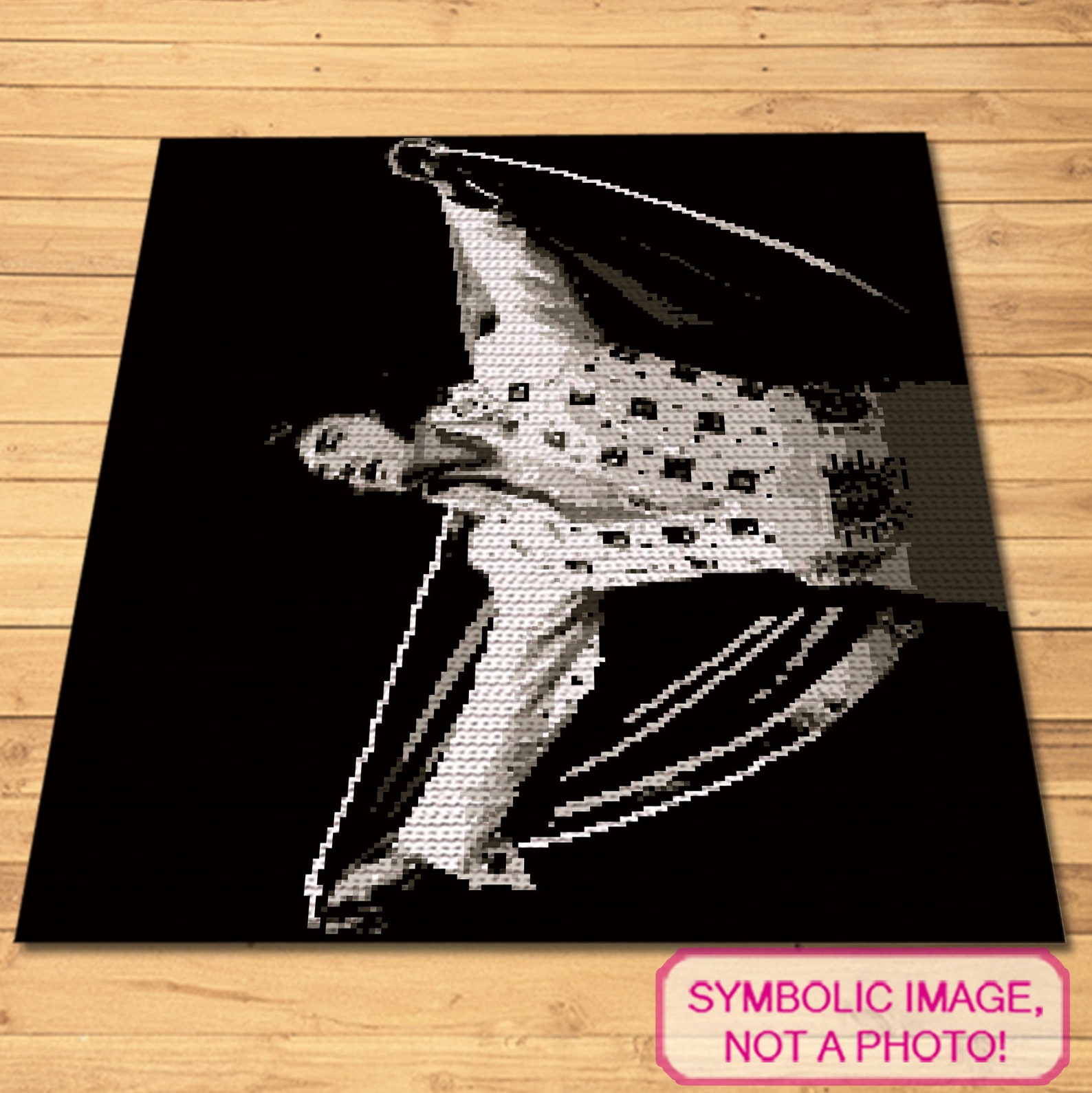 Crochet Celebrity Elvis Presley Crochet Blanket Pattern - Etsy