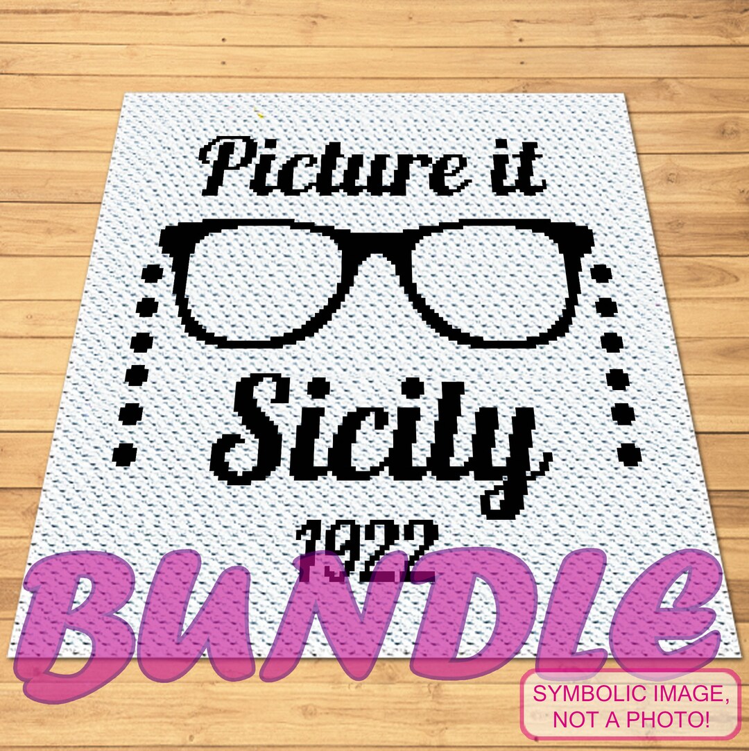 C2C Crochet Blanket Pattern Bundle, Crochet Pillow Pattern, Crochet ...